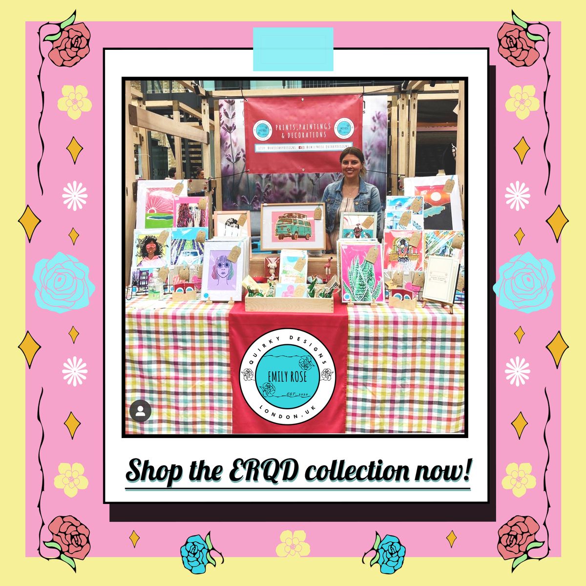 Emily Rose Quirky Designs | Website Events Page